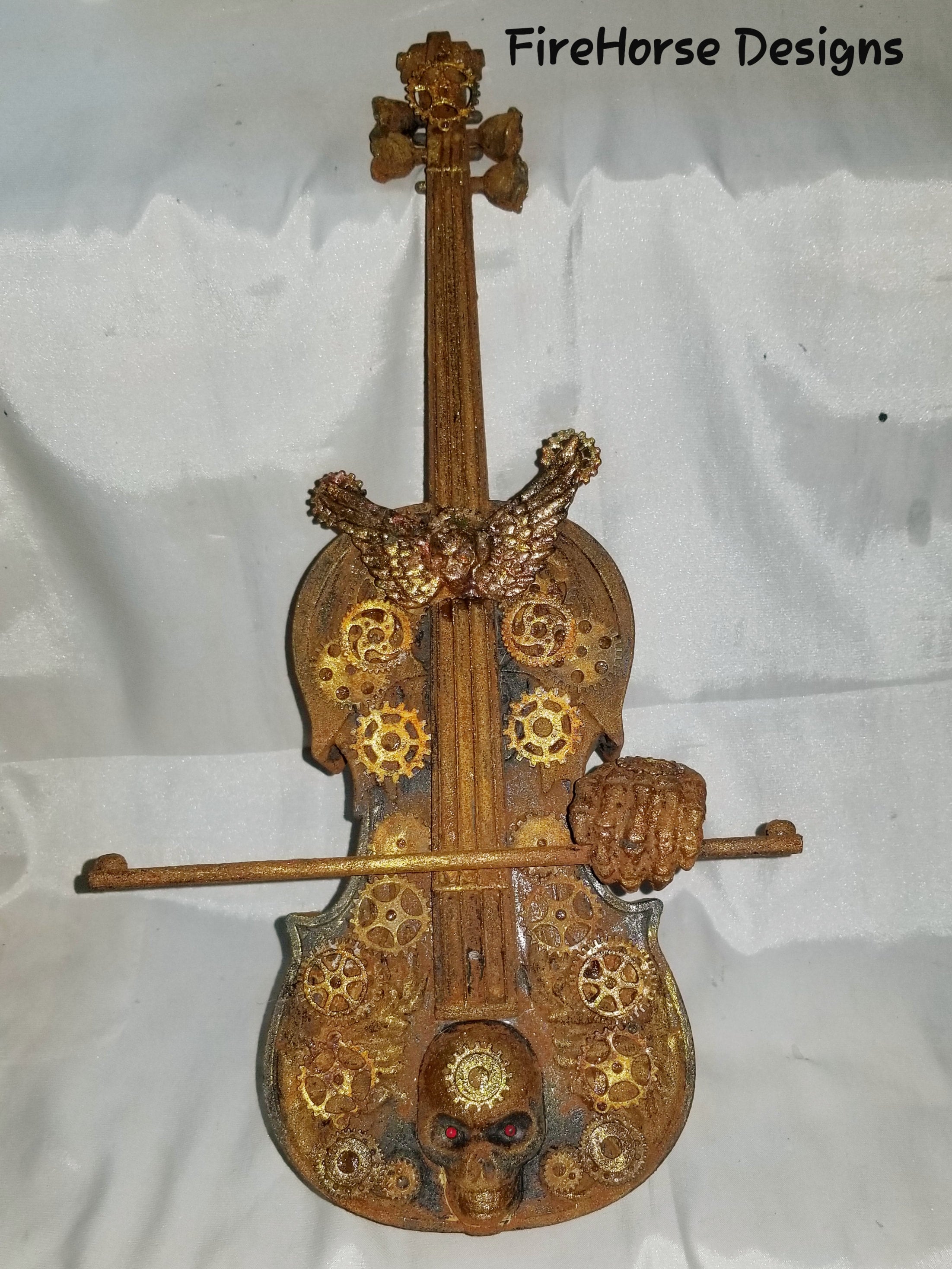 PPD USA Animated musical soul effigy fiddle violins in various finishes ...